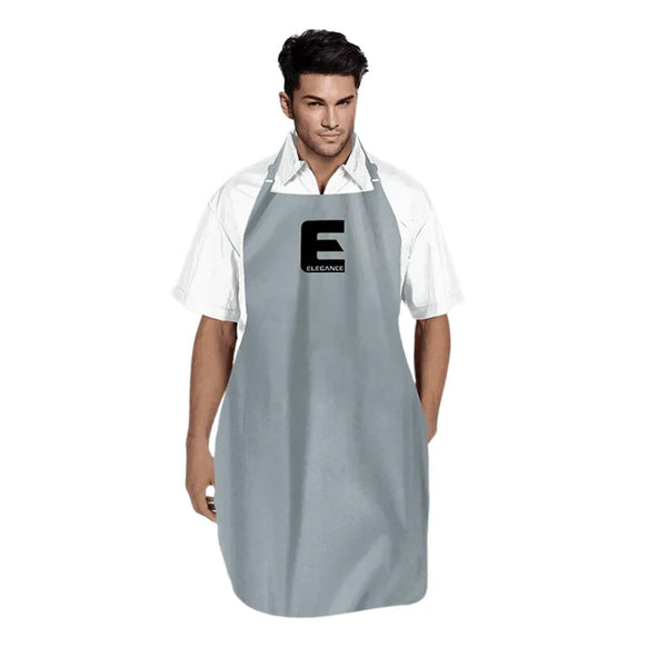 Elegance Professional Barber Apron Grey – Water & Chemical Resistant ...